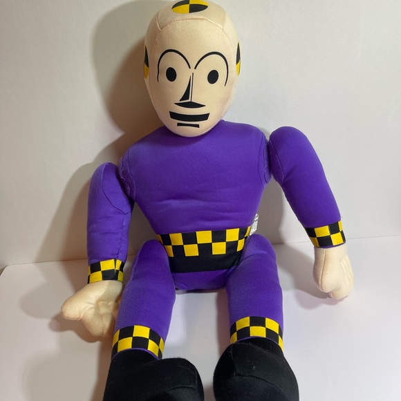 Toys | 1992 Crash Test Dummy Plush Doll 22 Purple Tyco Spin Pull Apart ...